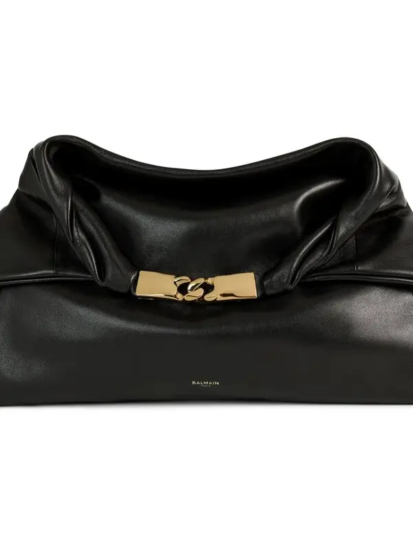 Balmain Dinner At 8 Medium Bag In Smooth Leather