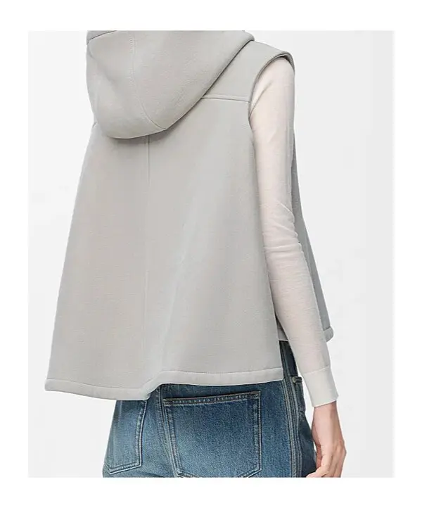 Loewe Hooded Shearling Vest