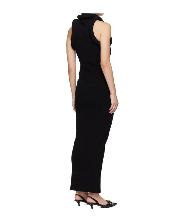 JEAN PAUL GAULTIER 3d-knit Maxi Dress With Detachable Embellishment