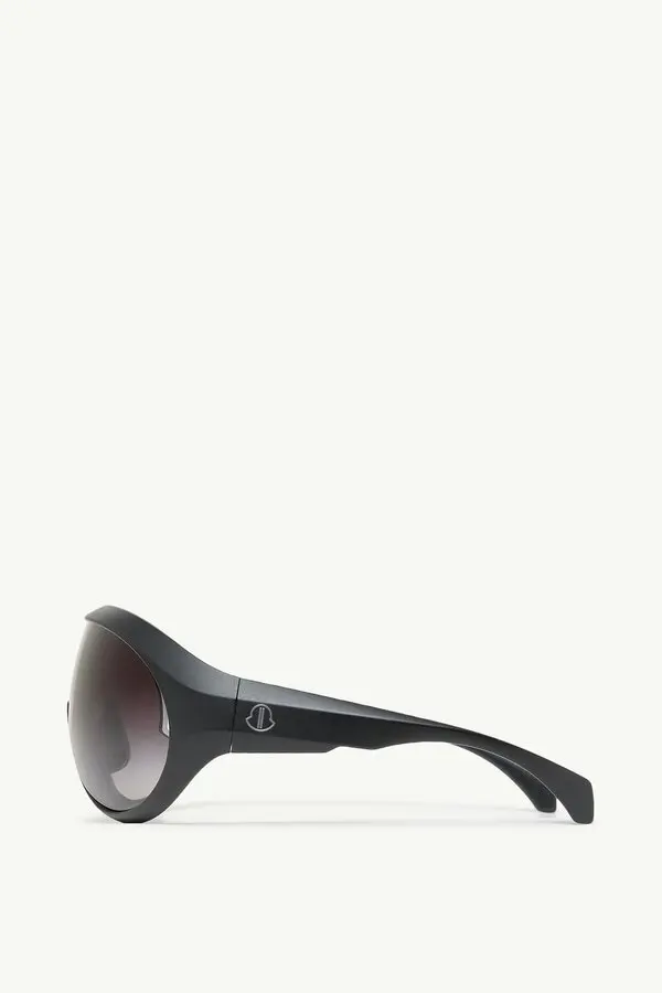 Moncler Rick Owens Contrast Oval Sunglasses