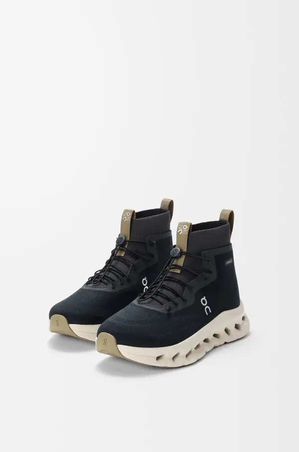Loewe X On Cloudtilt High-top Sneakers - Rye/oats/olives