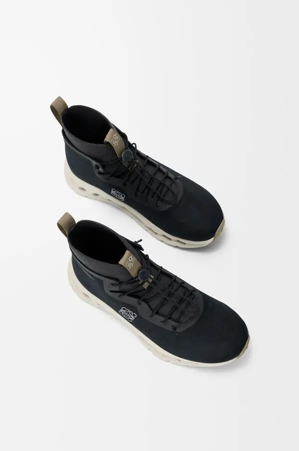 Loewe X On Cloudtilt High-top Sneakers - Rye/oats/olives