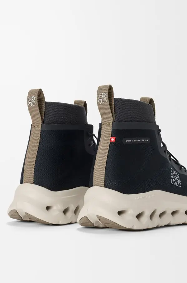 Loewe X On Cloudtilt High-top Sneakers - Rye/oats/olives
