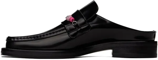 Martine Rose Bead Chain Leather Loafers