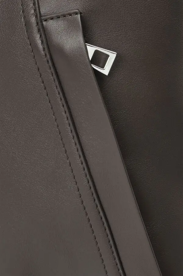 Loewe Flamenco Backpack In Shiny Supple Calfskin