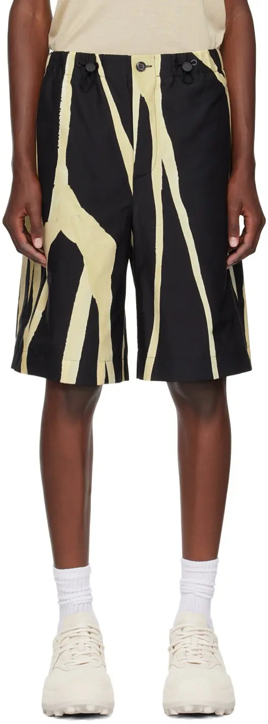 Nanushka Printed Cotton-blend Bermuda Shorts