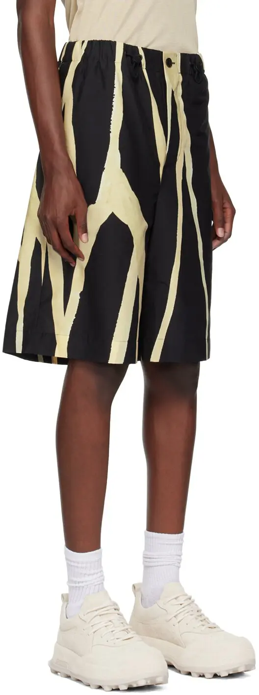 Nanushka Printed Cotton-blend Bermuda Shorts