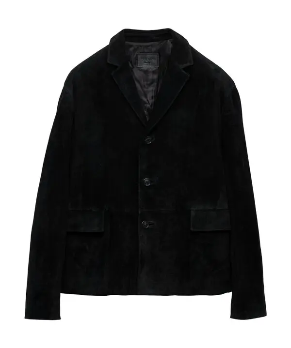 Prada Single Breasted Long-sleeved Jacket