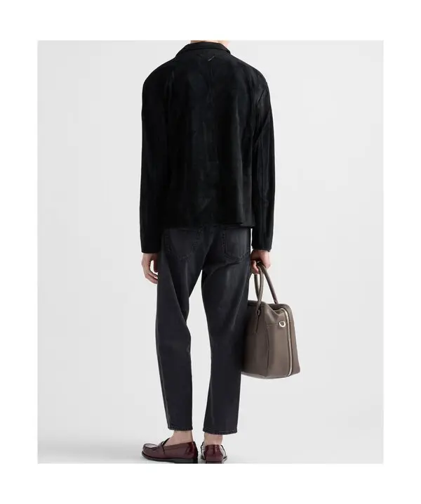 Prada Single Breasted Long-sleeved Jacket