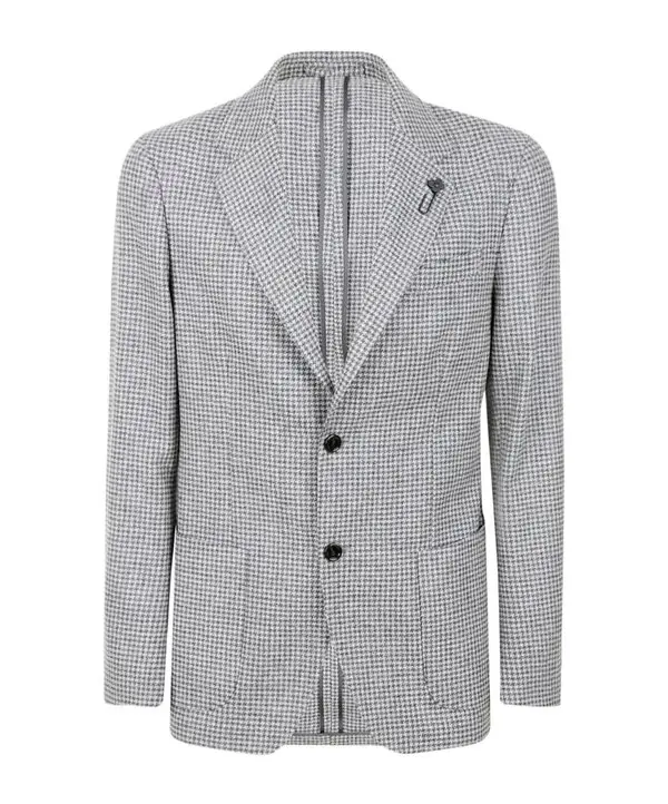LARDINI Single-breasted Tailored Blazer