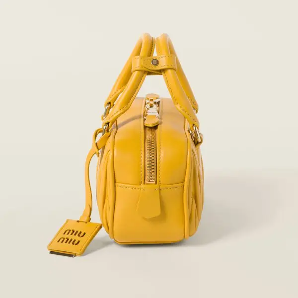 Miu Miu Arcadie Matelassé Nappa Leather Bag