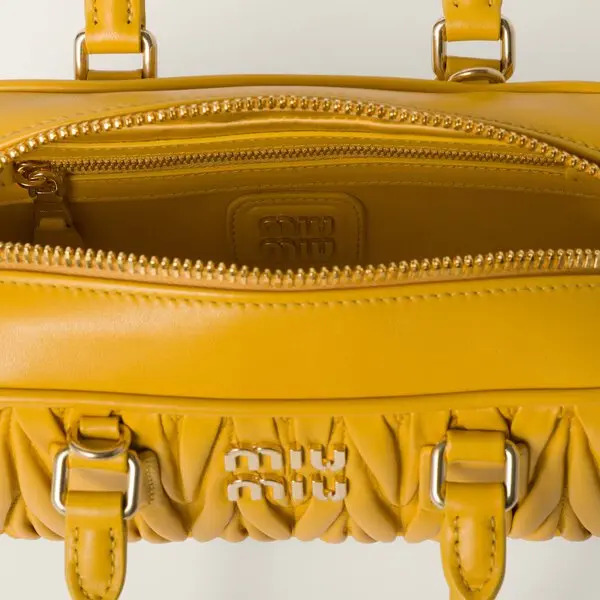 Miu Miu Arcadie Matelassé Nappa Leather Bag
