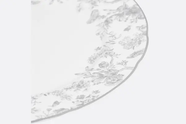 Dior Printed Porcelain Dinner Plate