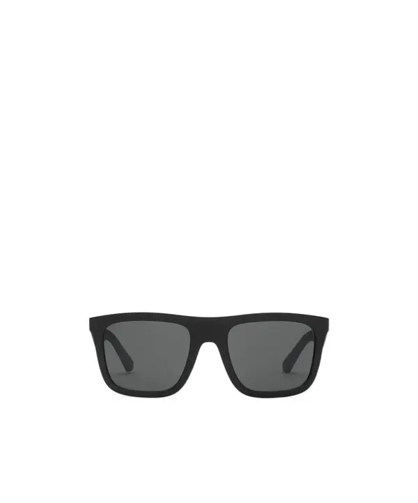 Burberry Embossed Check Square Sunglasses