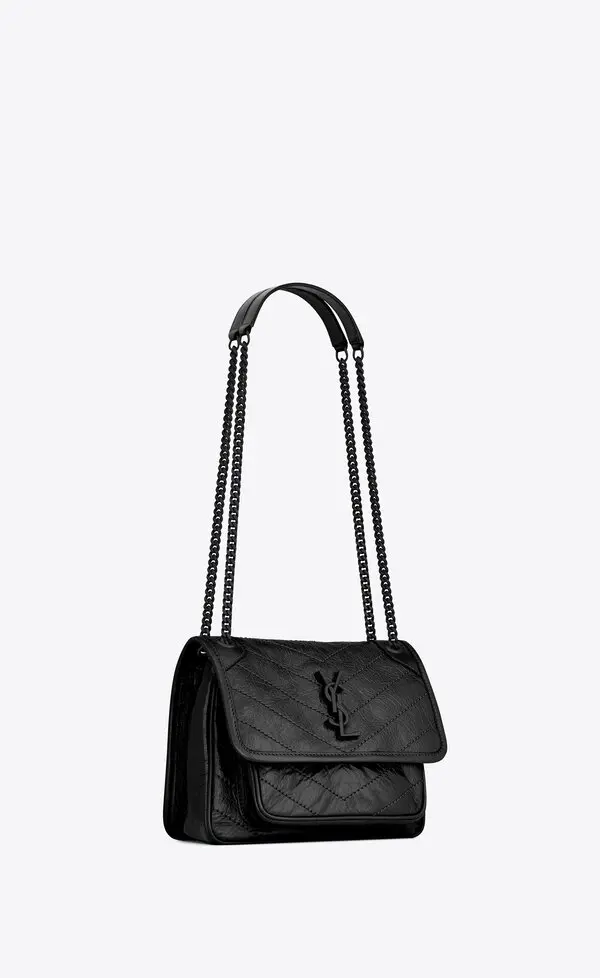 Saint Laurent Niki Baby Shoulder Bag - Black