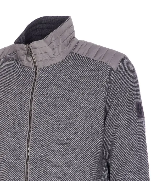 Belstaff Kelby Zip Cardigan Knitwear