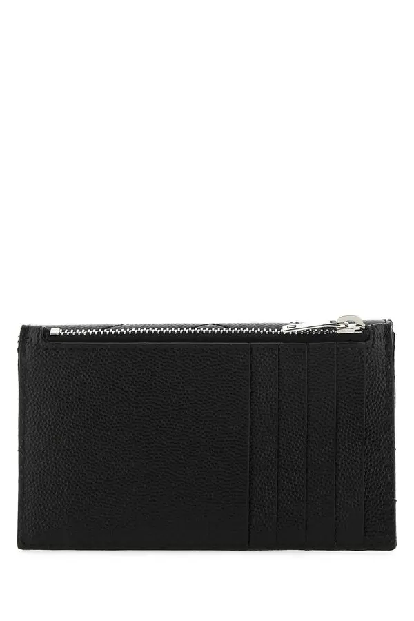Saint Laurent Logo Quilted Flap Wallet