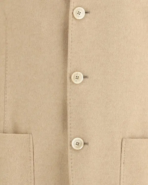 Brunello Cucinelli Stand Collar Short Coat