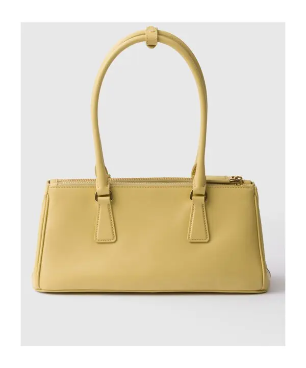 Prada Galleria Medium Leather Bag - Vanilla
