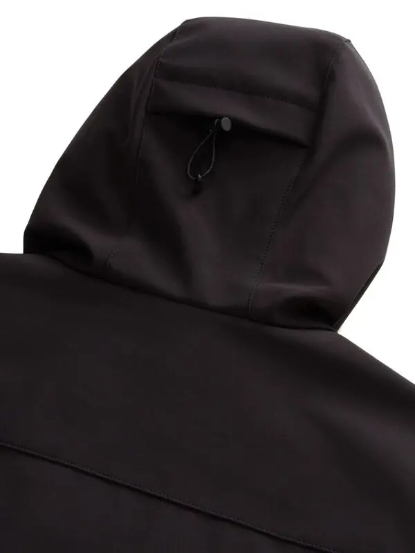 Woolrich Softshell Jacket With Hood And Zip Fastening