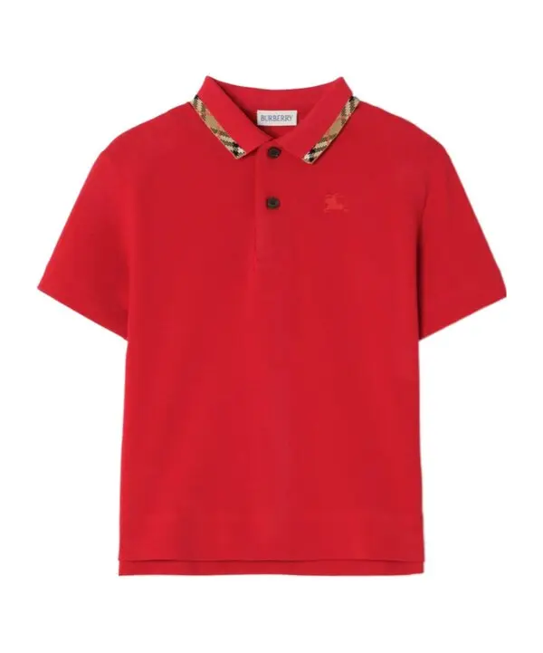 Burberry Cotton Piqué Polo Shirt
