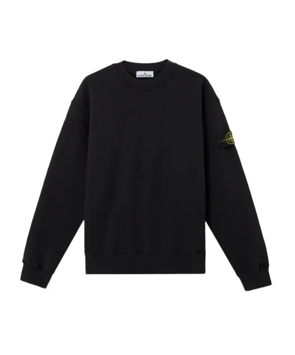Stone Island Logo Patch Crewneck Sweatshirt
