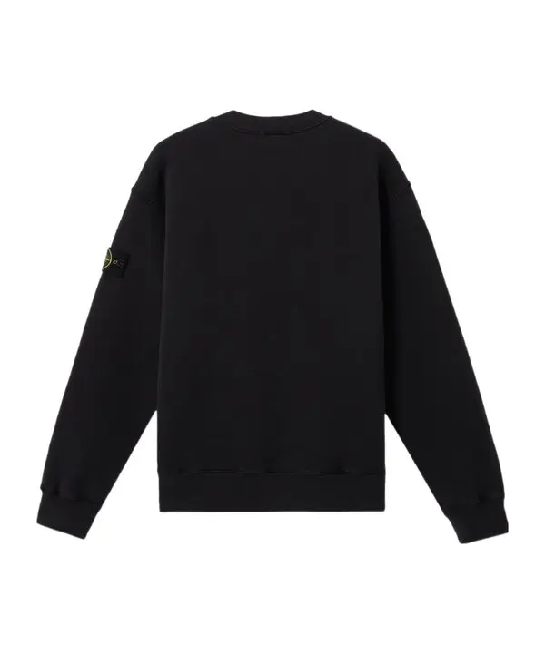 Stone Island Logo Patch Crewneck Sweatshirt