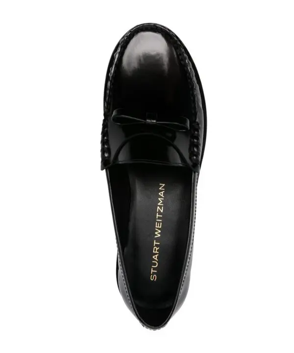 STUART WEITZMAN Lottie Bow Loafers