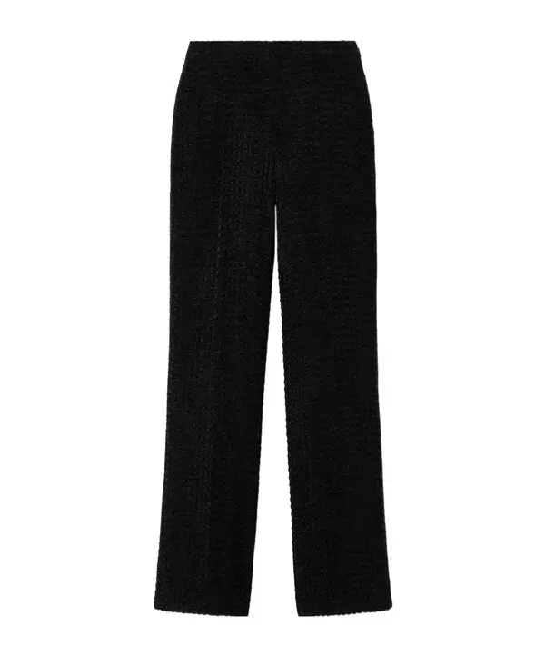Loro Piana Timi Textured High-waisted Trousers