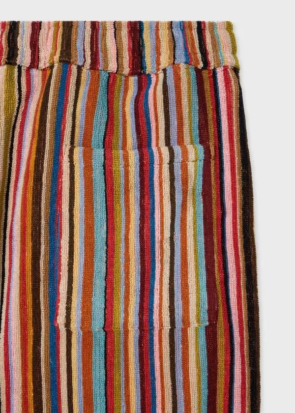 Paul Smith Signature Stripe' Towelling Lounge Shorts