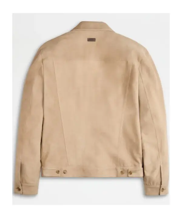 TOD'S Long-sleeved Leather Jacket
