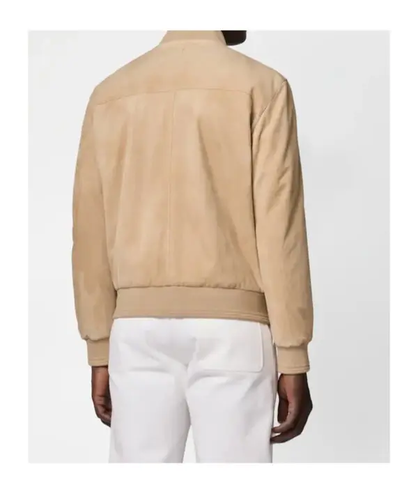 TOD'S Suede Bomber Jacket