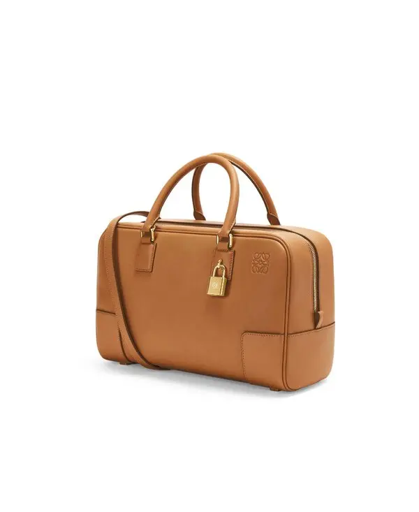 Loewe Amazona 28 Bag In Nappa Calfskin - Warm Desert