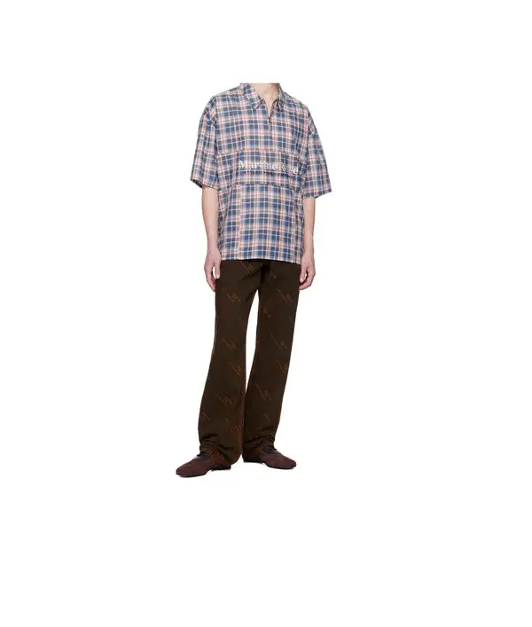 Martine Rose Logo Print Jeans