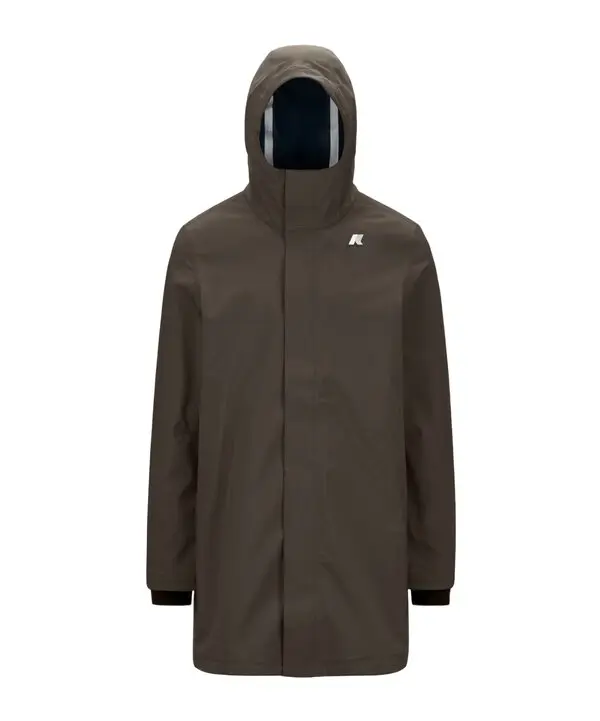K-WAY Thomas Bonded Parka With Hood