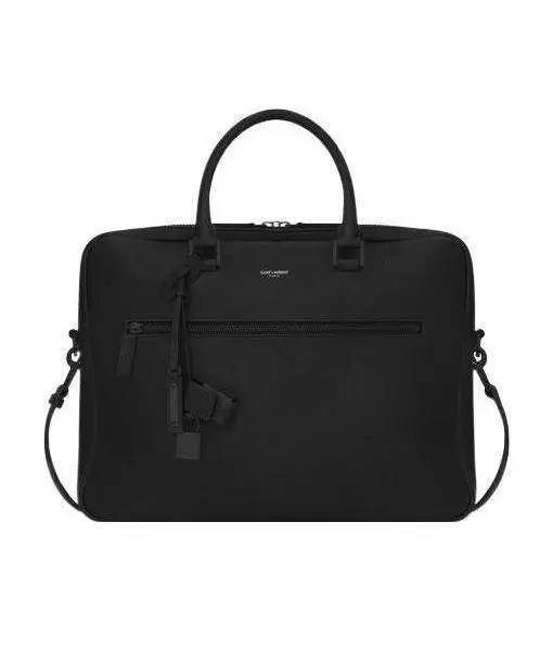 Saint Laurent Logo-stamp Briefcase