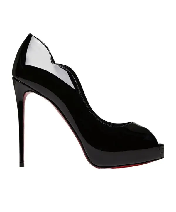 CHRISTIAN LOUBOUTIN Alta Hot Chick Patent Leather Pumps