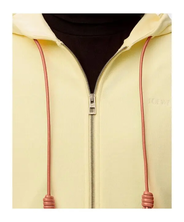 Loewe Cotton Flamenco Hoodie - Vanilla