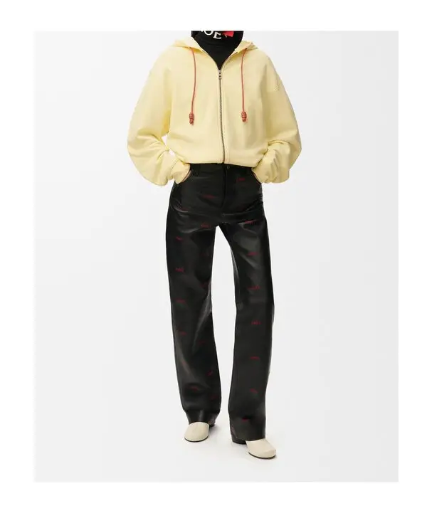 Loewe Cotton Flamenco Hoodie - Vanilla