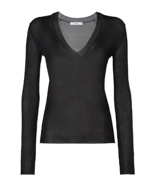 Fendi Silk Organza Jumper