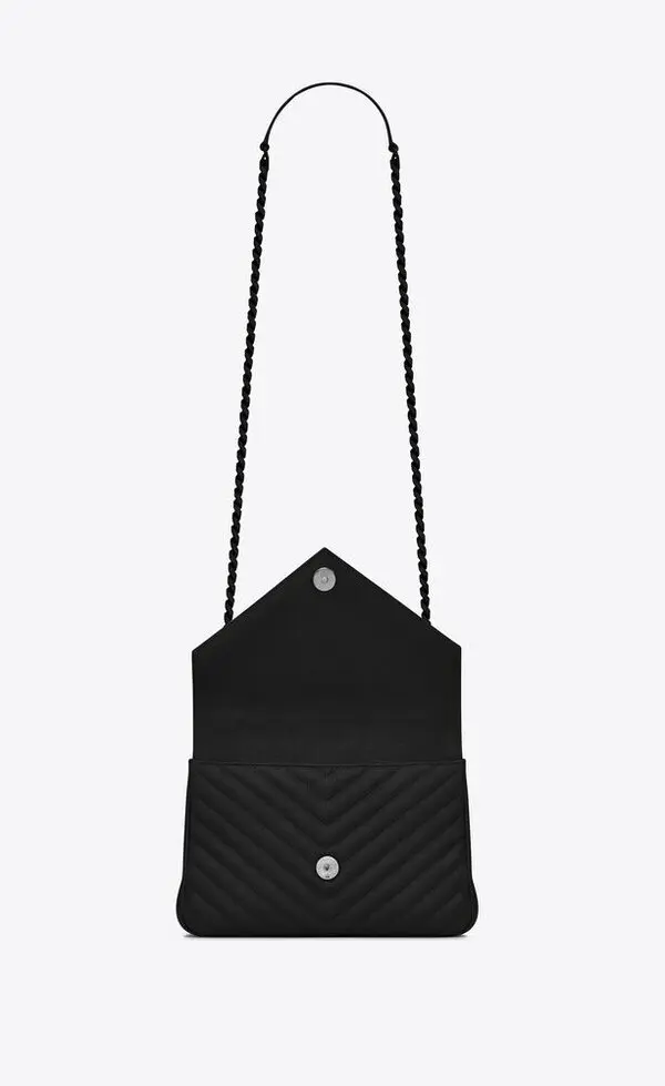 Saint Laurent College Medium Shoulder Bag - Black