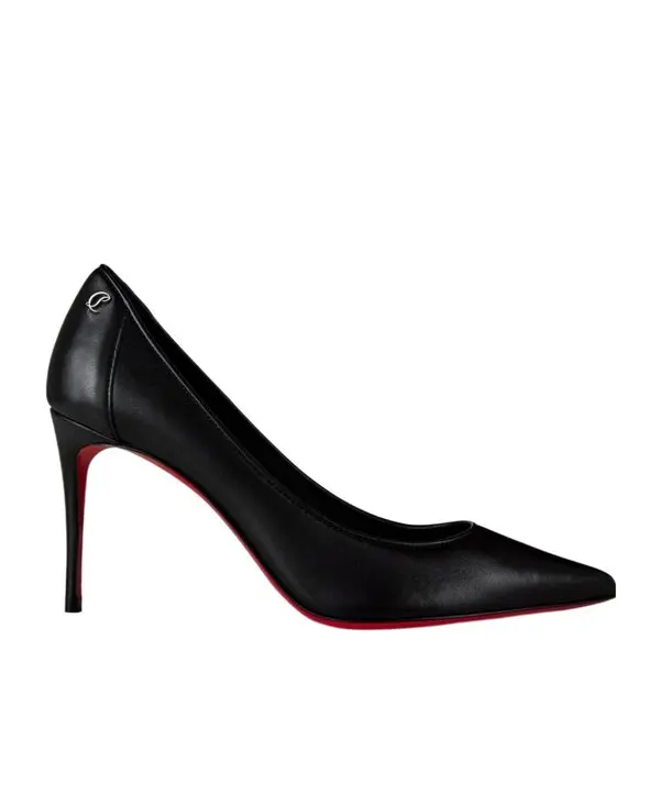 CHRISTIAN LOUBOUTIN Sporty Kate Leather Pumps - Black