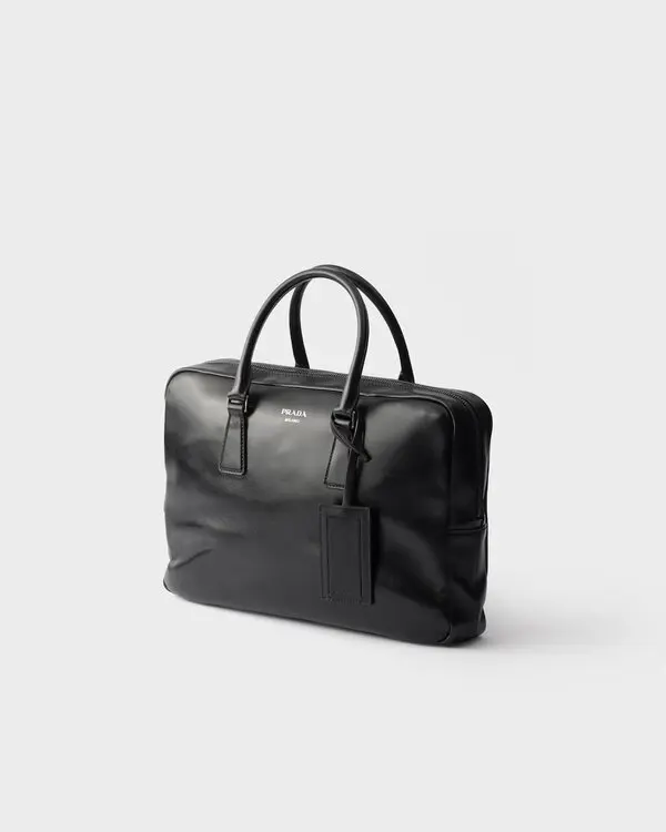 Prada Leather Work Bag