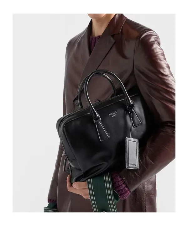 Prada Leather Work Bag