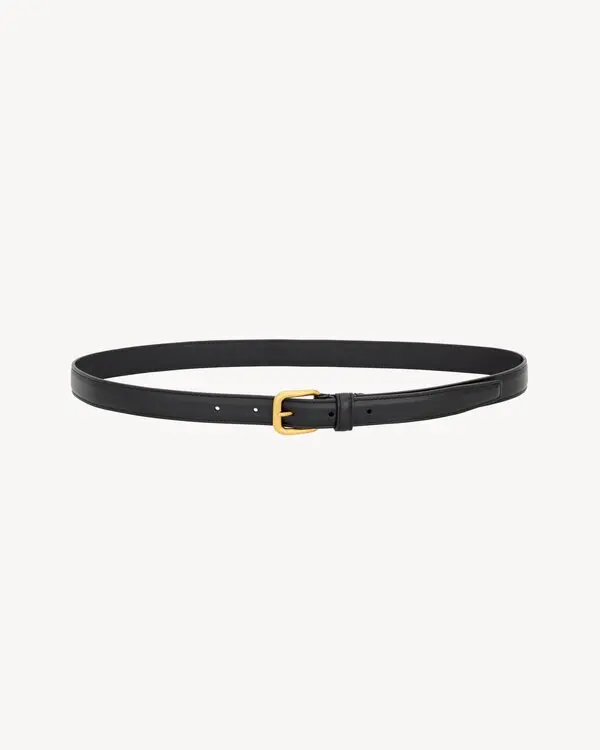 Saint Laurent Rectangular Buckle Belt
