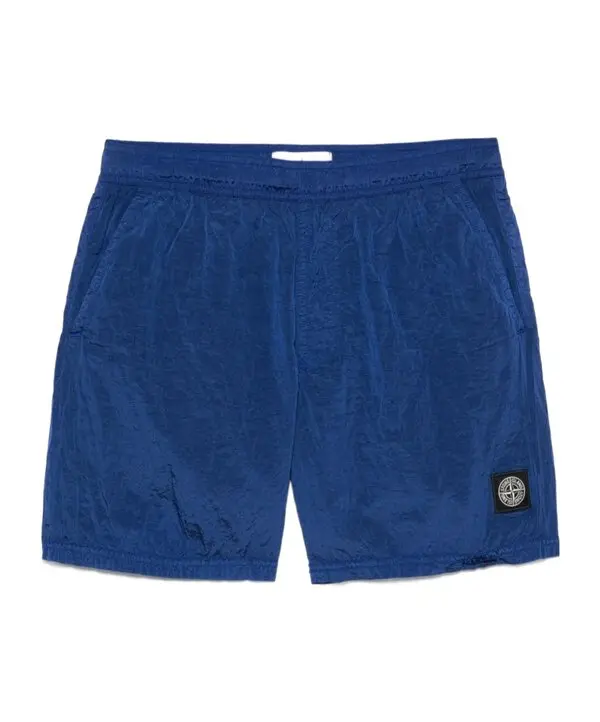 Stone Island Compass-patch Swim Shorts
