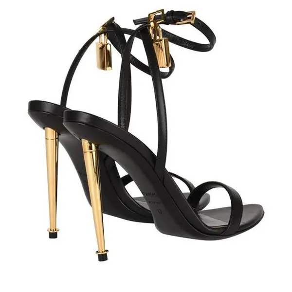 TOM FORD Padlock Stiletto Sandals