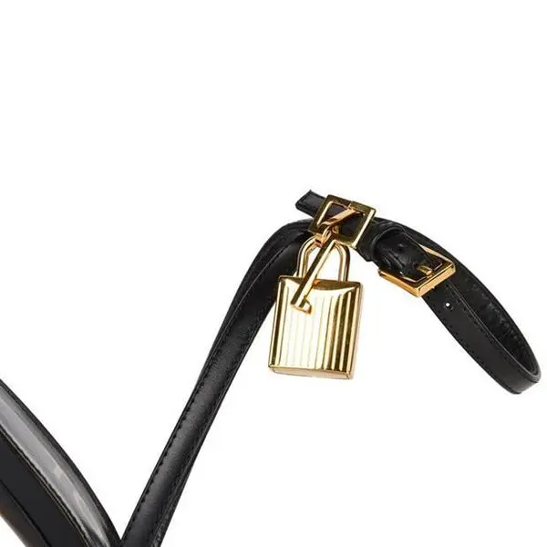 TOM FORD Padlock Stiletto Sandals