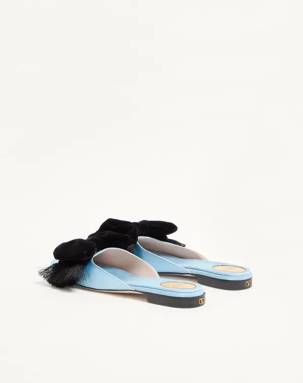 Valentino Garavani Reinette Satin Mule