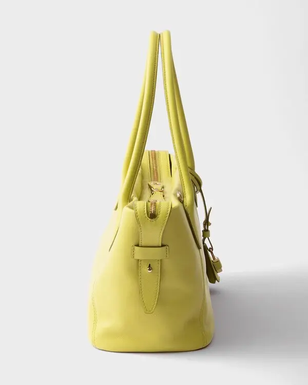 Prada Large Leather Tote Bag